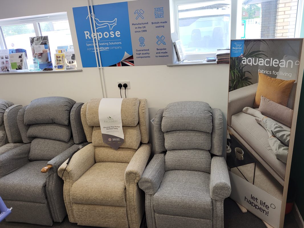 Rise and Recline Seating - Mills Mobility